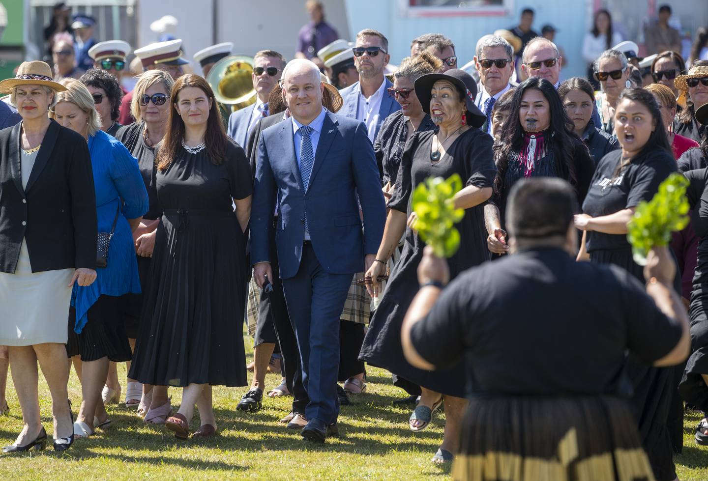 Watch live: Luxon hits out at Labour, confronts co-Governance at Rātana