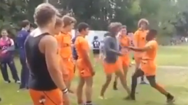 WATCH: Rugby team's awesome handshake routine