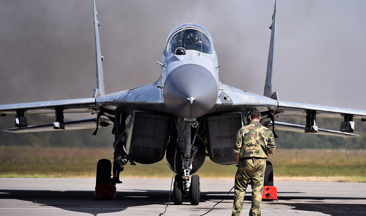 RAF and German air force intercept Russian aircraft