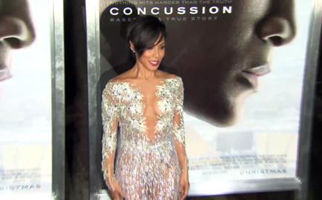 Jada Pinkett Smith Steals The Show At Concussion Premiere Jada Pinkett Smith Steals The Show At Concussion Premiere