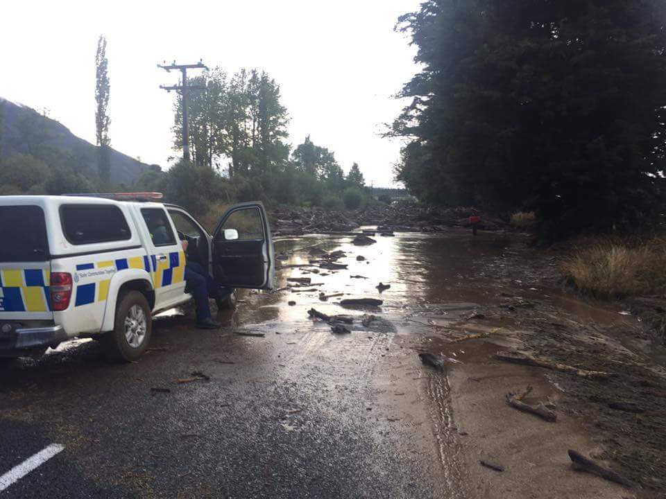 Two rescued from rising floodwaters