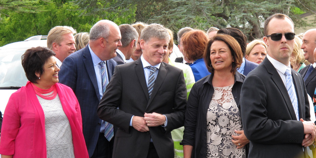 PM English meets with iwi leaders at Waitangi