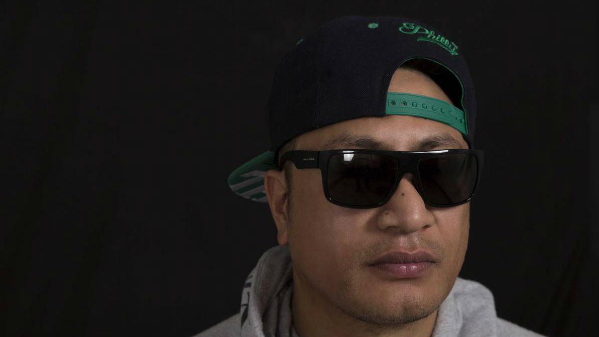 Rapper Scribe hands himself in