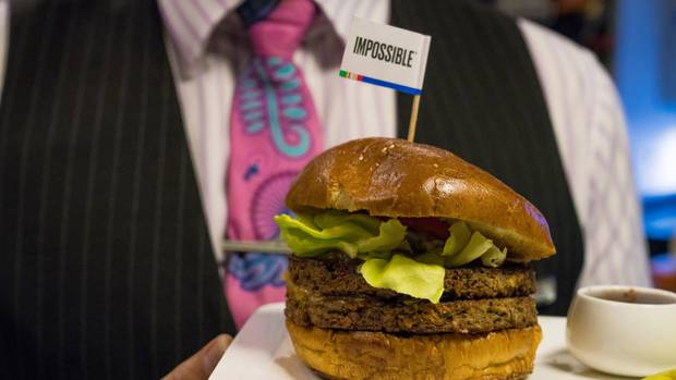 'Fake meat burgers could be good for industry'