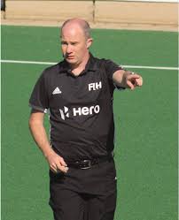 International Hockey Umpire Christchurch's Gareth Greenfield gets the ...