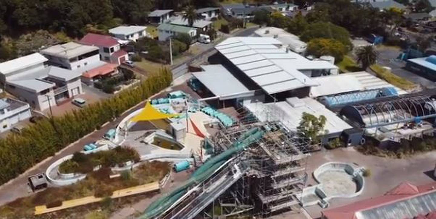Haunting footage shows demise of abandoned Waiwera hot pools