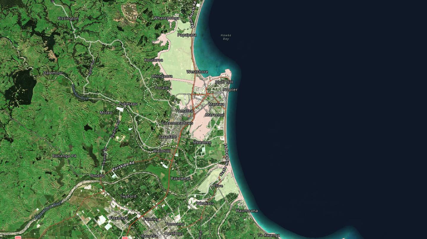 Maps reveal NZ's hot spots for extreme coastal flooding