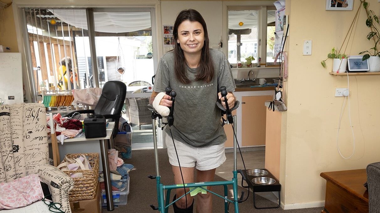 'It happened so fast': Mum hit by car in a restaurant tells how she ...