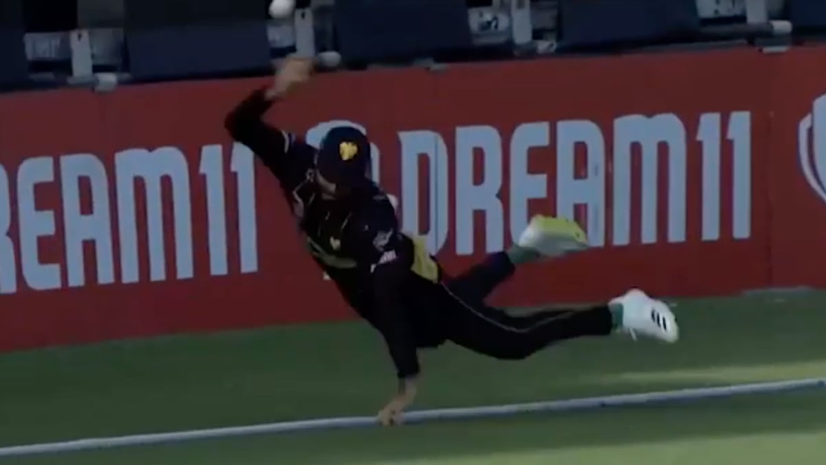 Troy Johnson recounts viral Firebirds catch in the T20 Super Smash