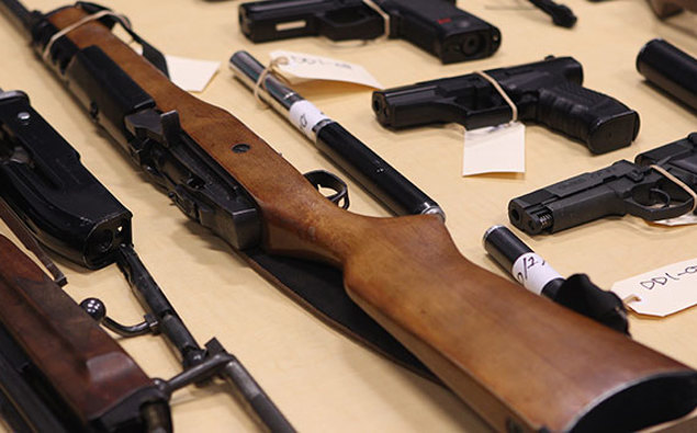 Gang members getting hold of high-powered weapons