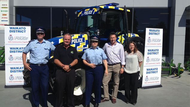 Check Out The New Police Tractor