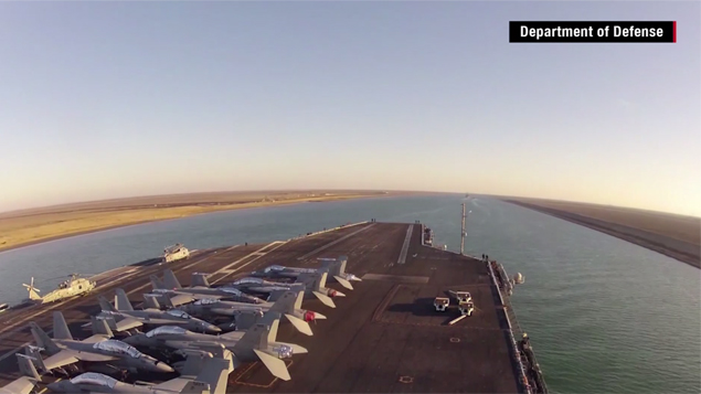 US Ships Head For ISIS Battle