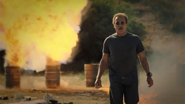 VIDEO: Blowing things up with Arnie