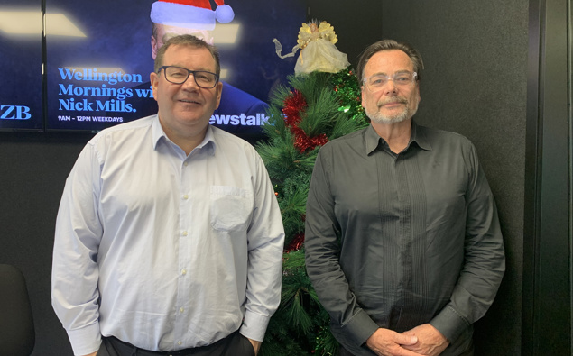 Deputy Prime Minister Grant Robertson live in the studio with Nick Mills