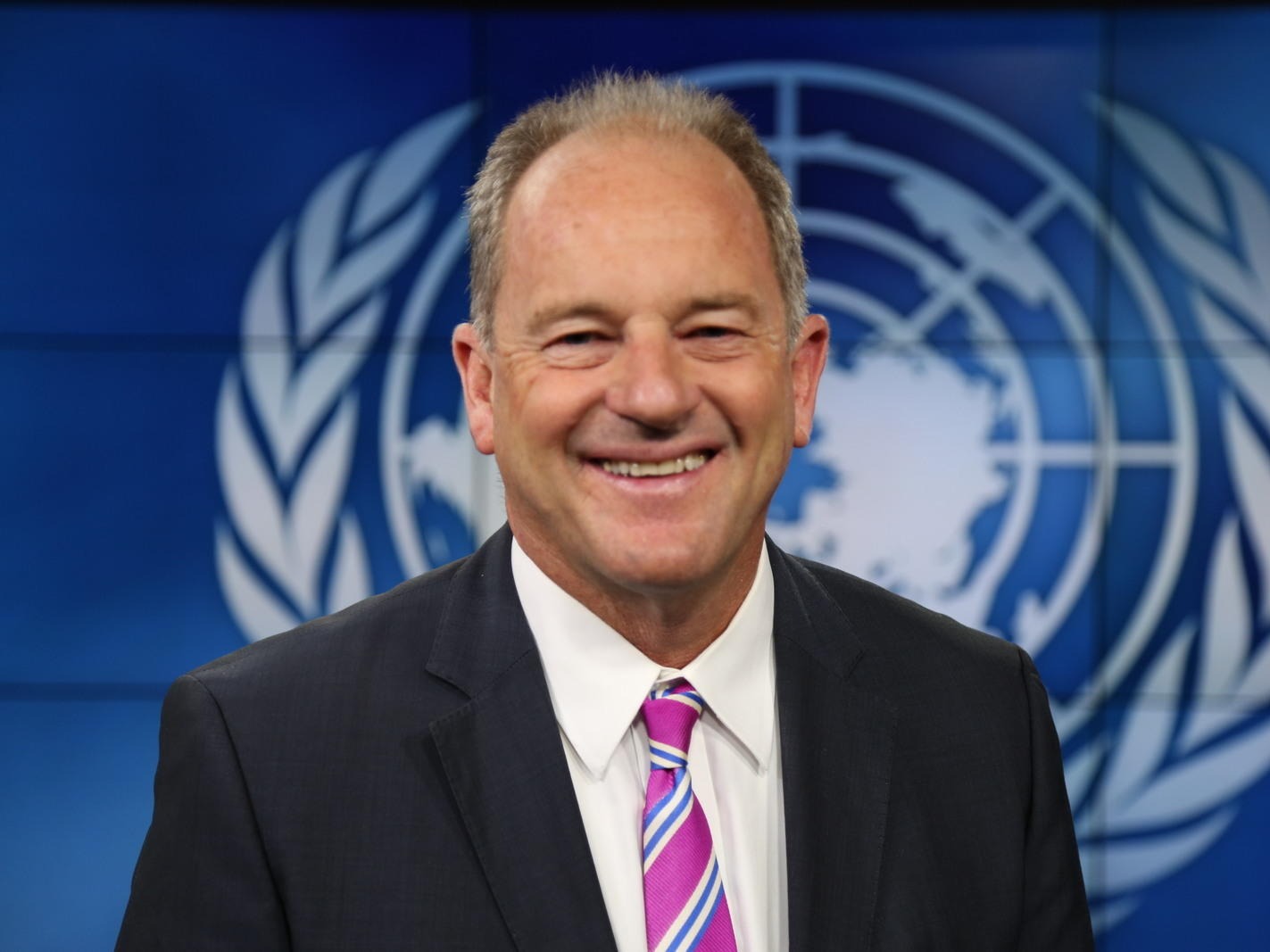 David Shearer shares tales from his humanitarian career with John Cowan