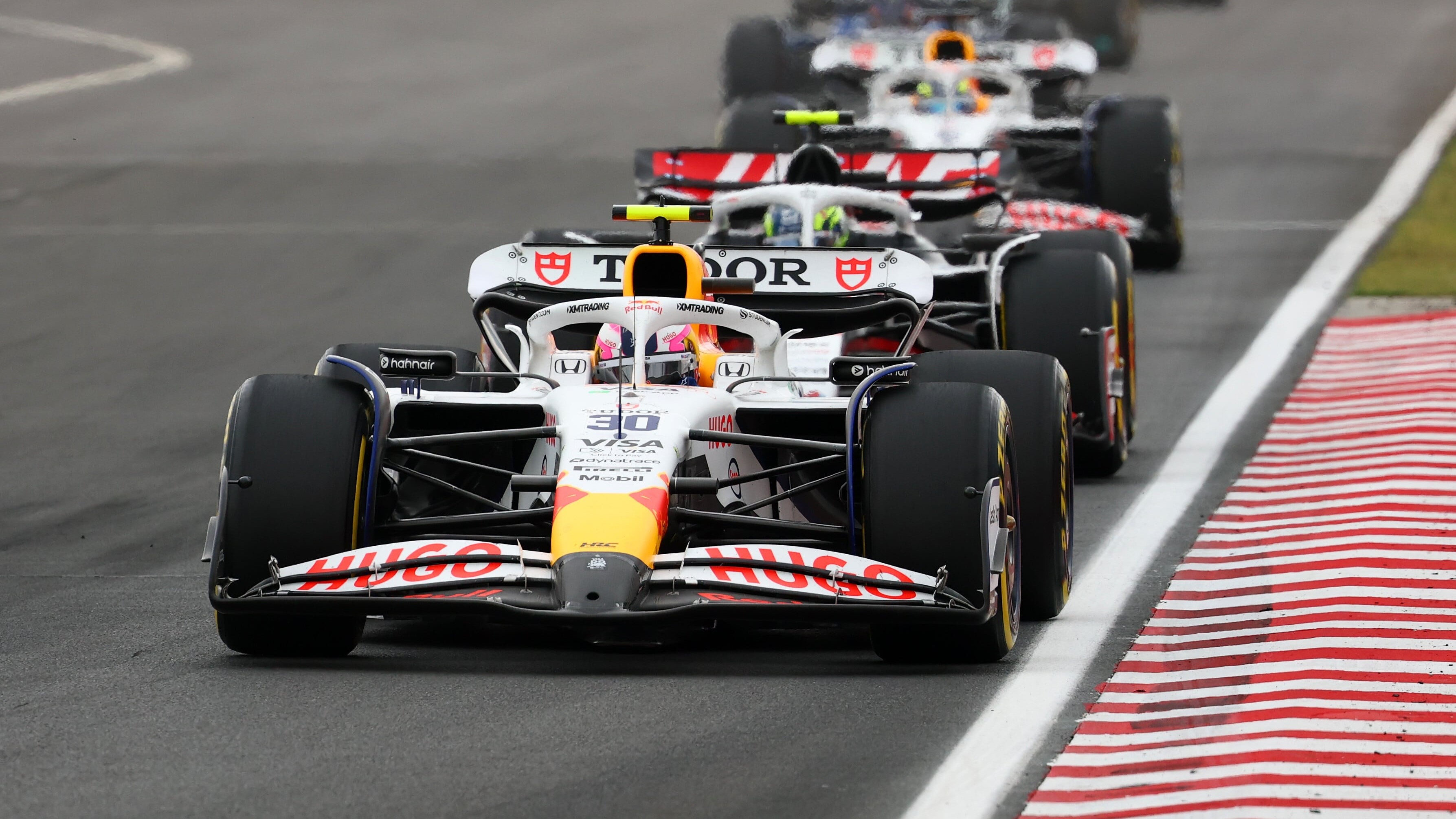 Lawson beats Verstappen to finish as Red Bull’s top car in Hungary GP