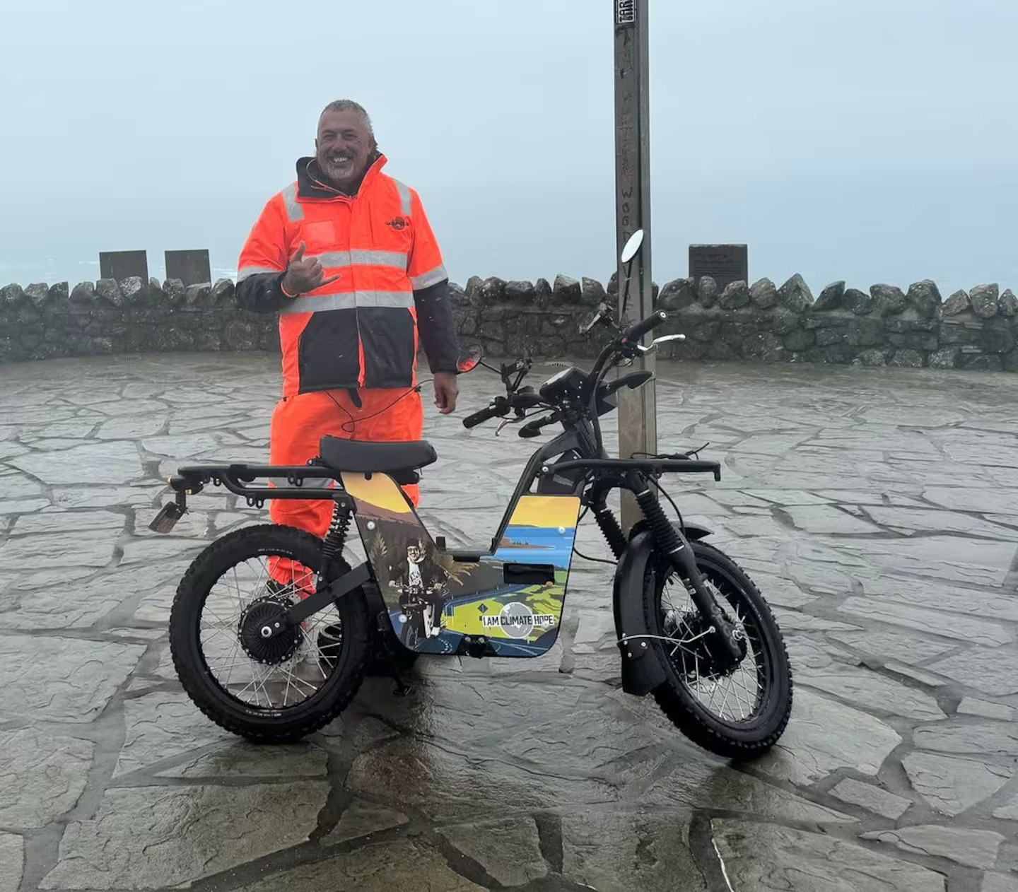 Mike King offers reward for return of stolen bike