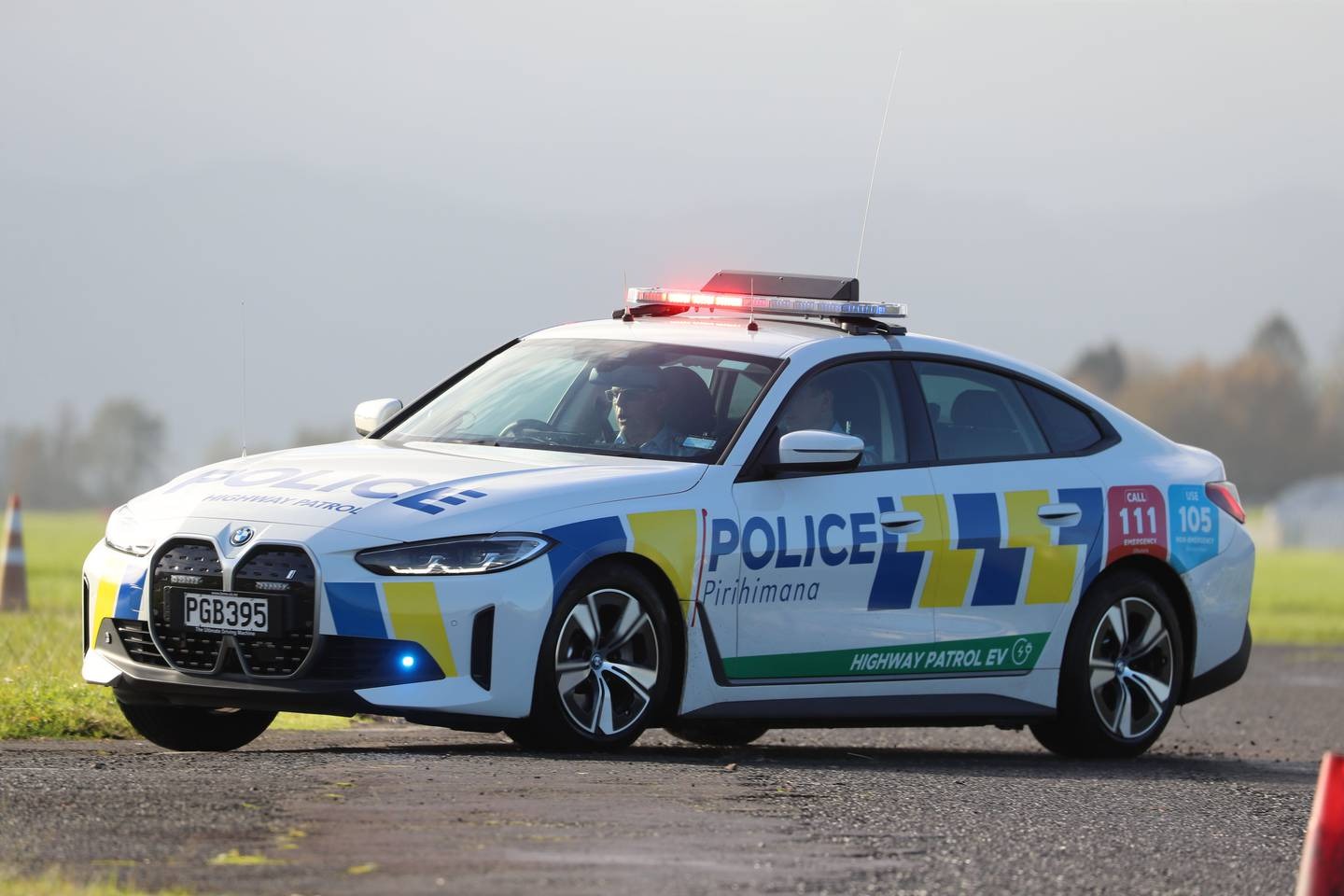 "We've got some pretty high requirements": Police trial EVs