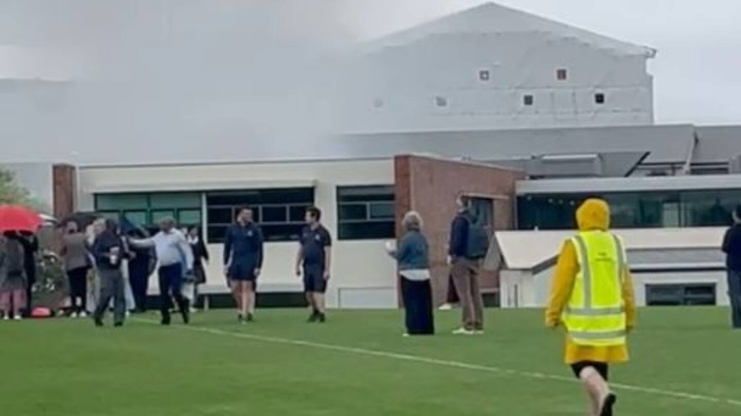 Fire at Saint Kentigern College in Auckland’s Pakuranga