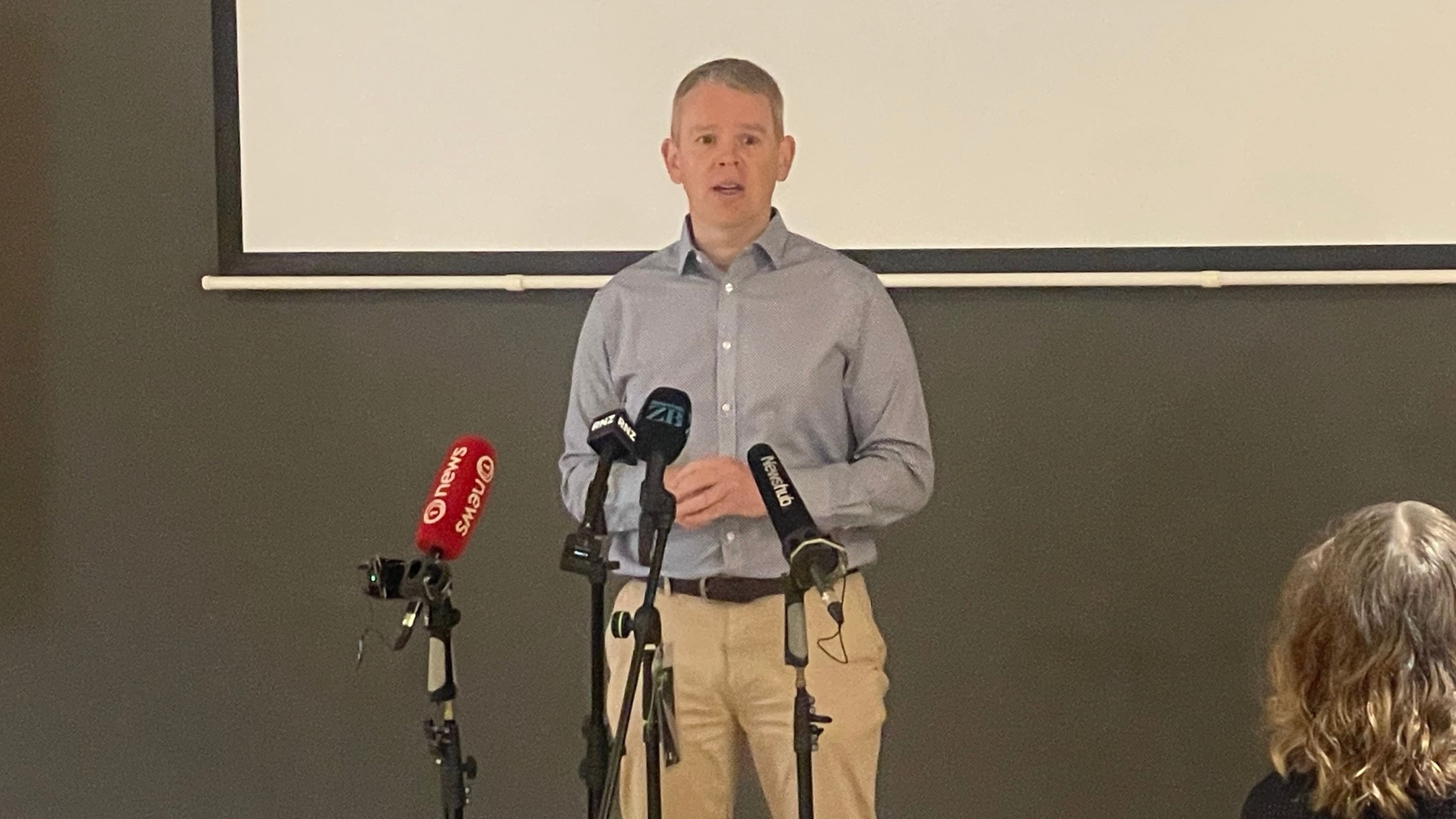 Watch: Hipkins speaks of 'new era' as Labour rebuilds