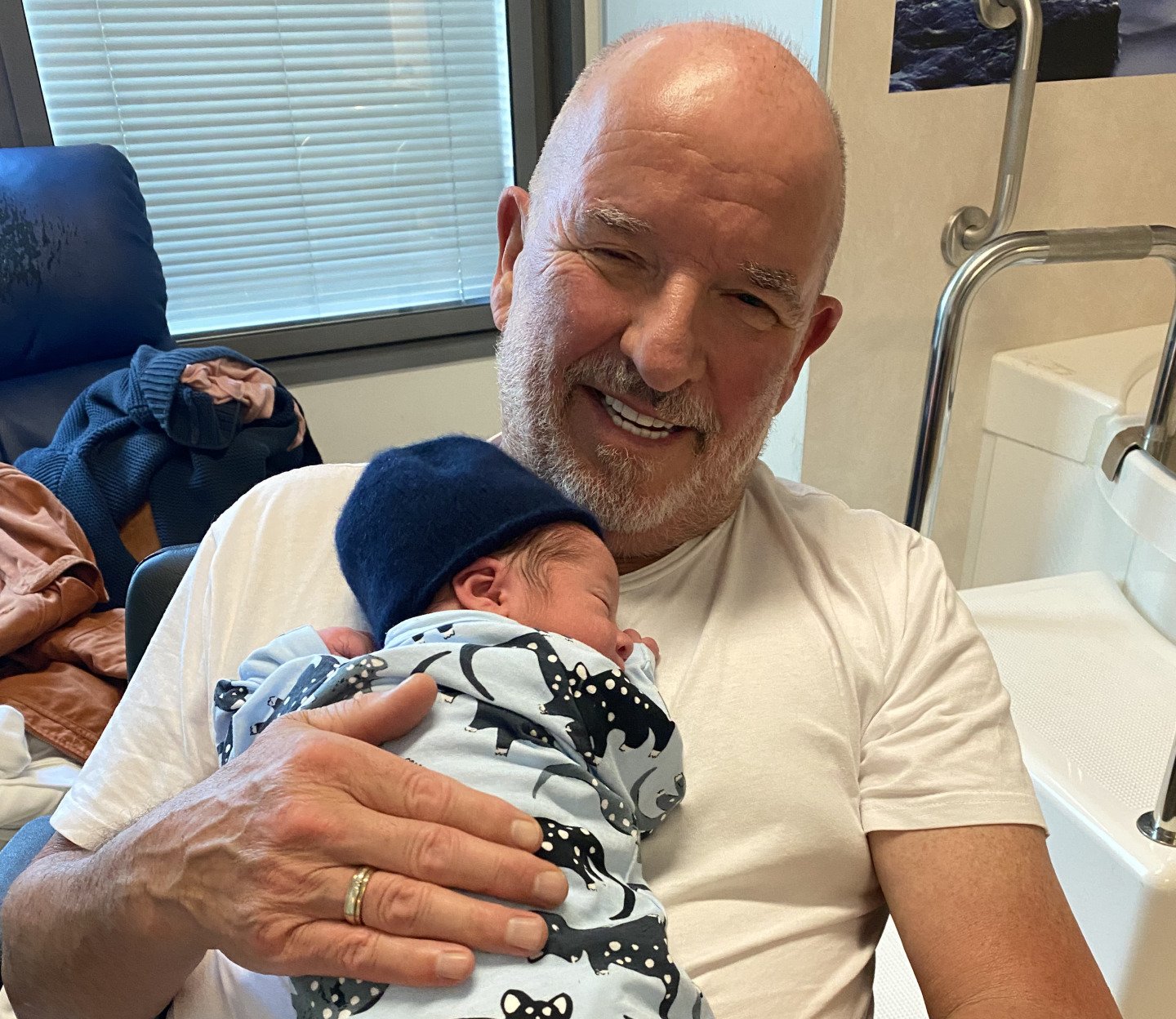 Barry Soper is nailing paternity leave