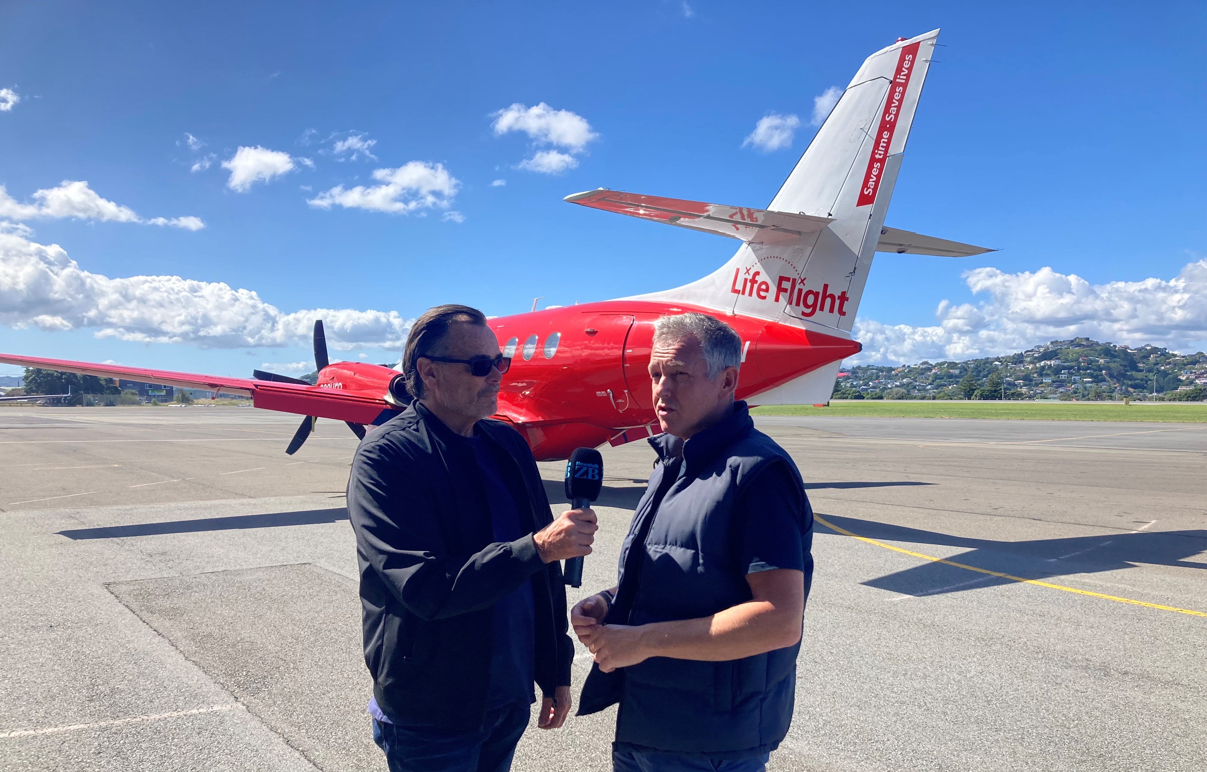 Nick Mills gets an exclusive tour around the Life Flight base at ...