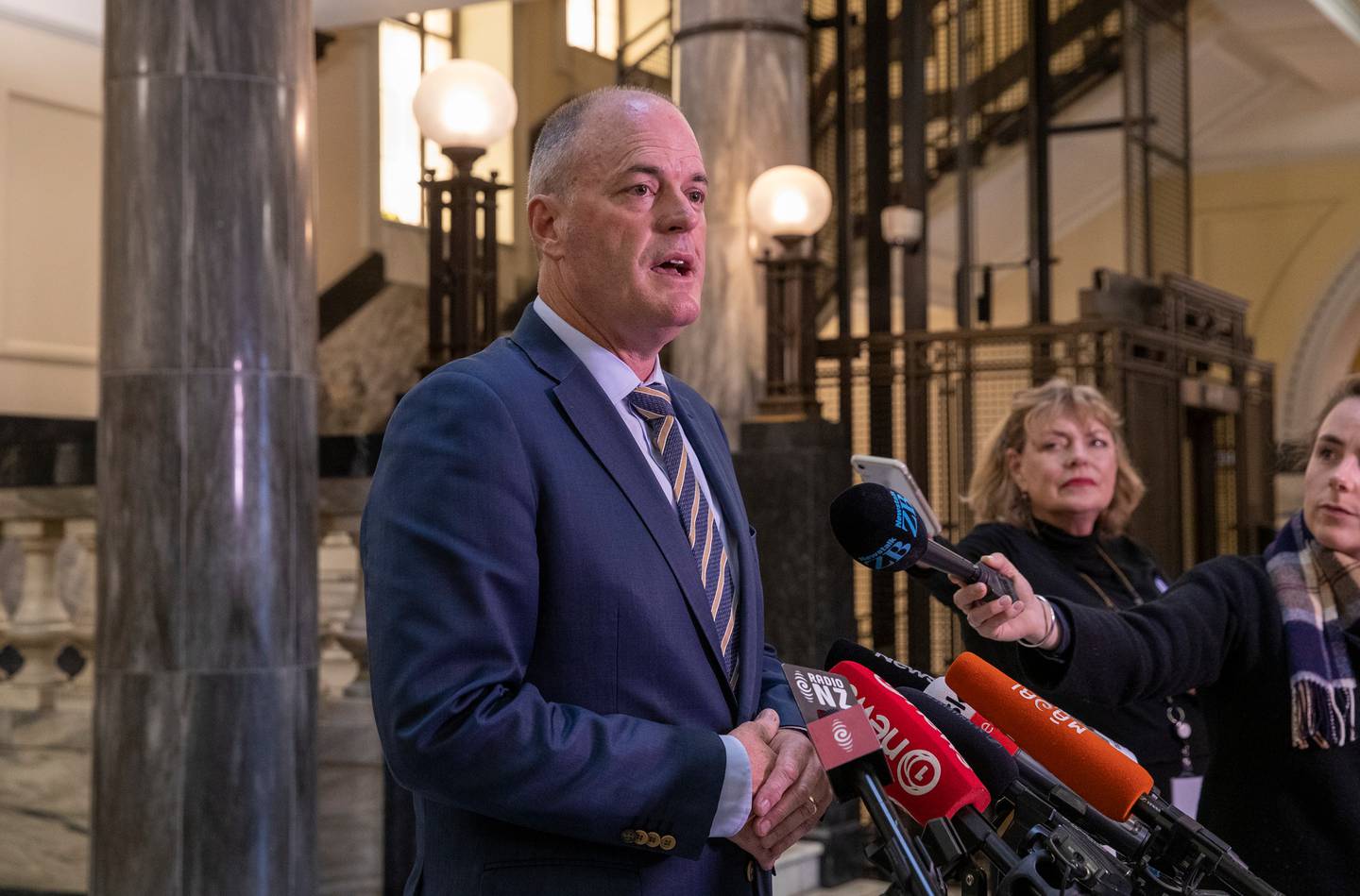 Former National leader bows out of politics with farewell speech