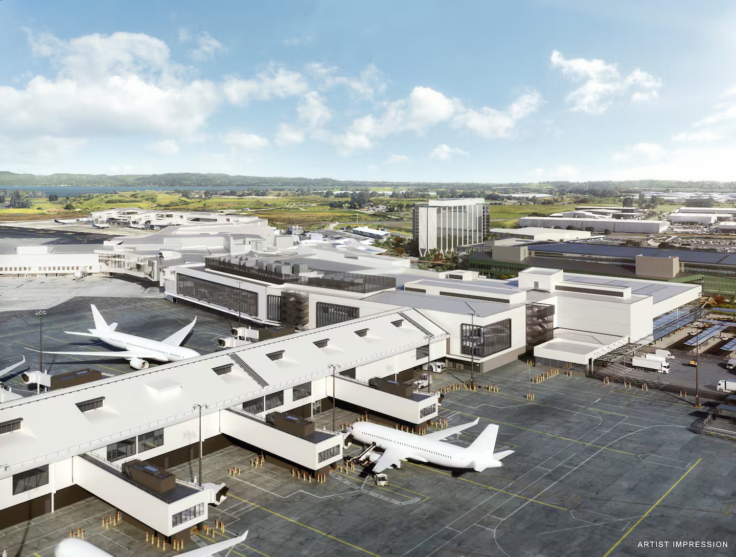 Auckland Airport unveils new $3.9b terminal