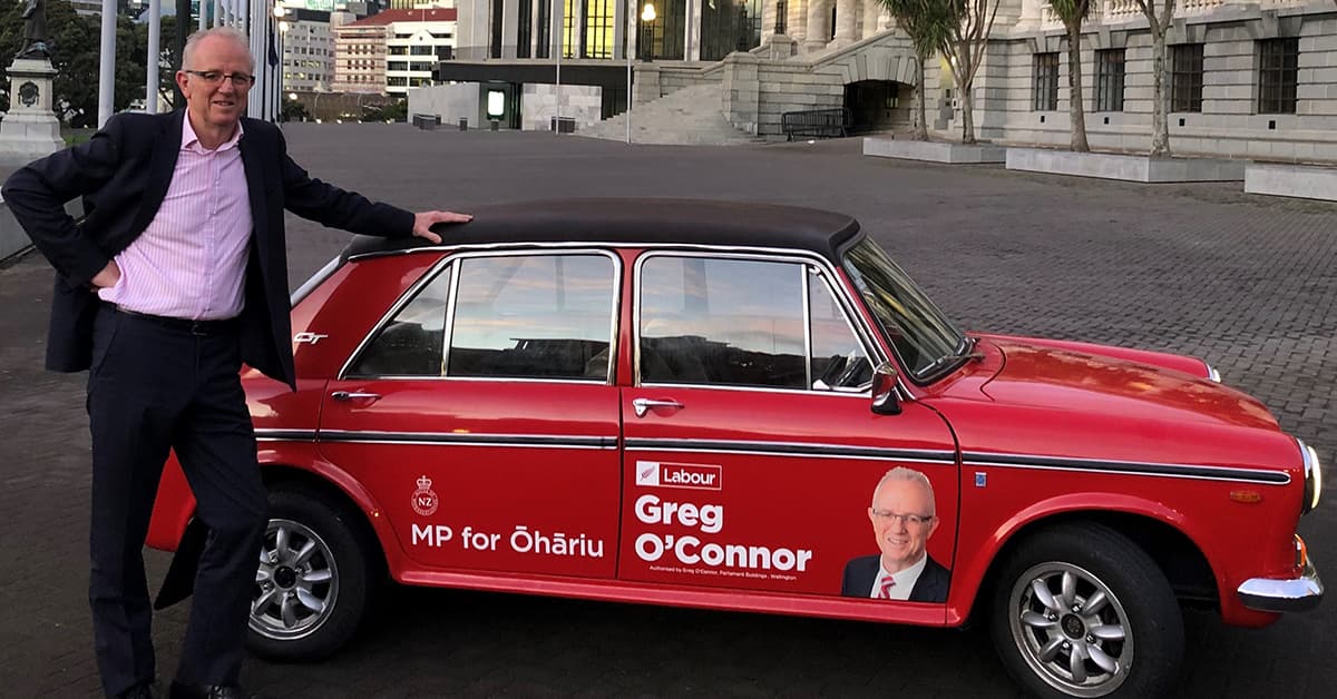 Greg O'Connor credits his omnipresence and determination for winning Ohariu