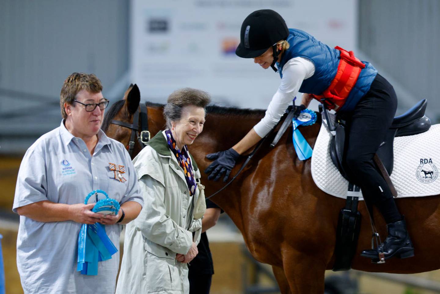 Princess Anne's love of horses on show on NZ visit