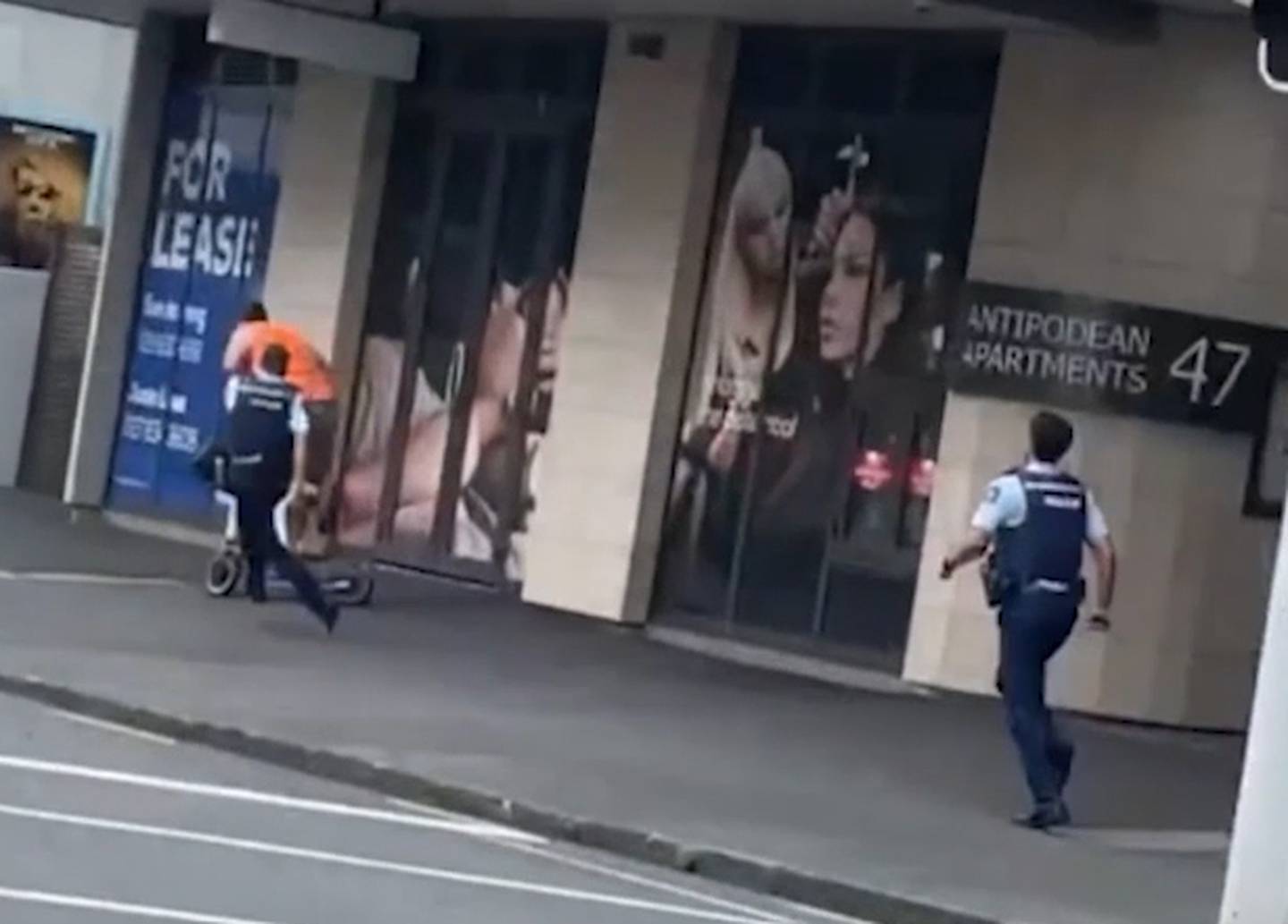Watch: Gotcha! - Suspected thief attempts to evade cops on e-scooter