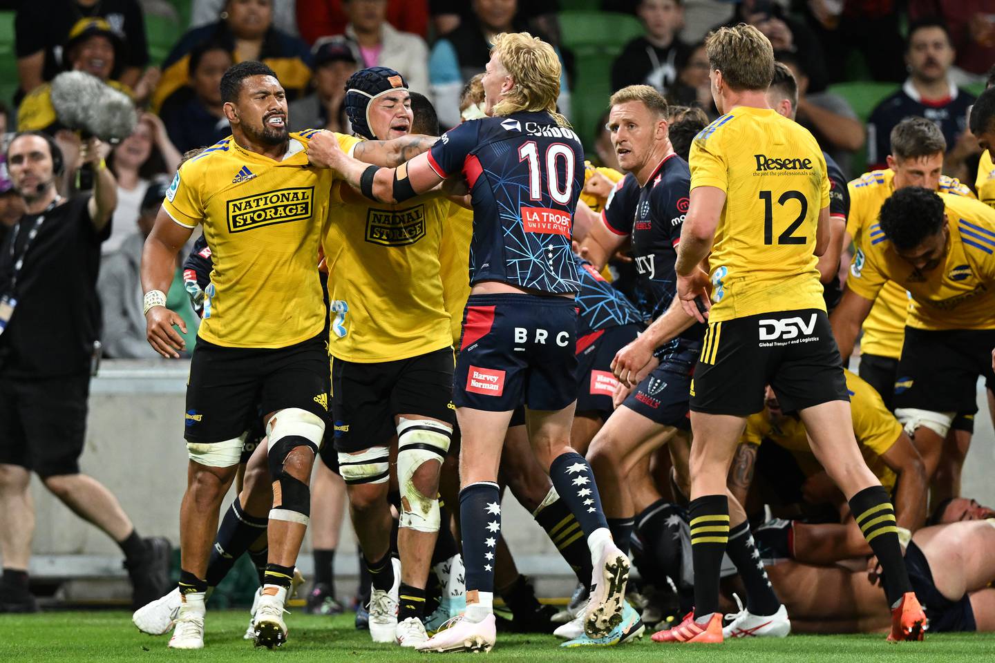 Ardie Savea cited over throat-slitting gesture