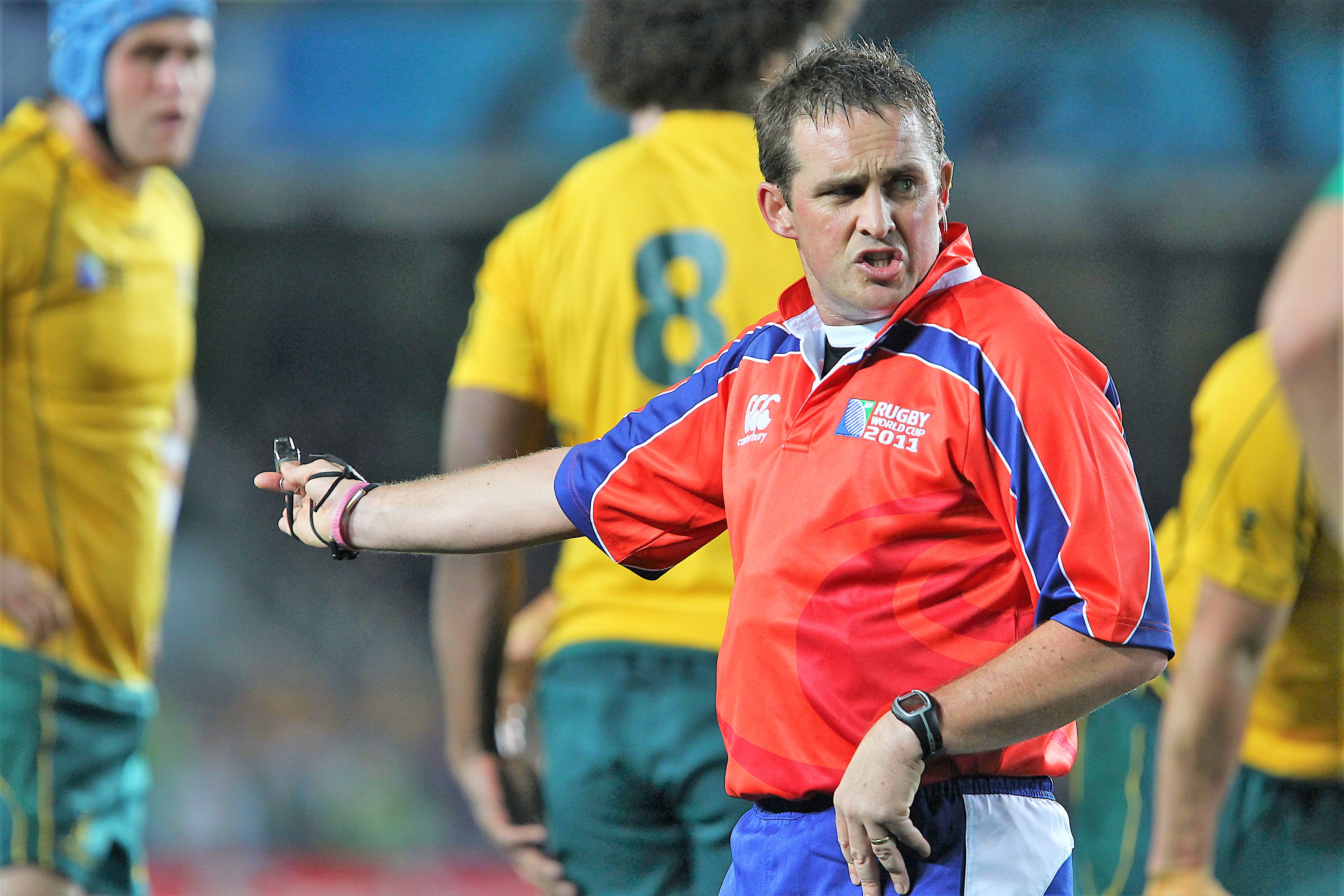 Bryce Lawrence on the hunt for all New Zealand's test referees