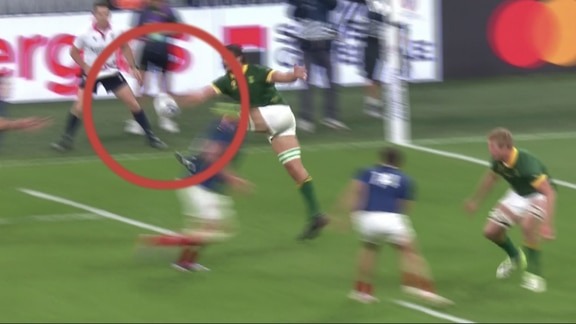 Kiwi ref’s decision that gave Springboks the edge against France