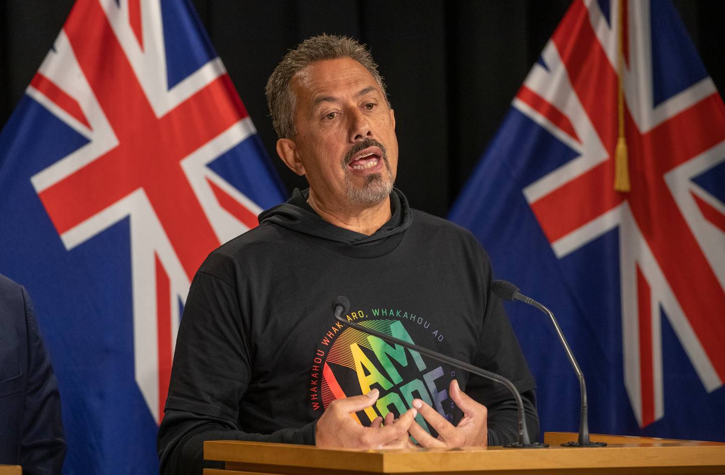 Watch: Mike King’s tearful plea to politicians over mental health system