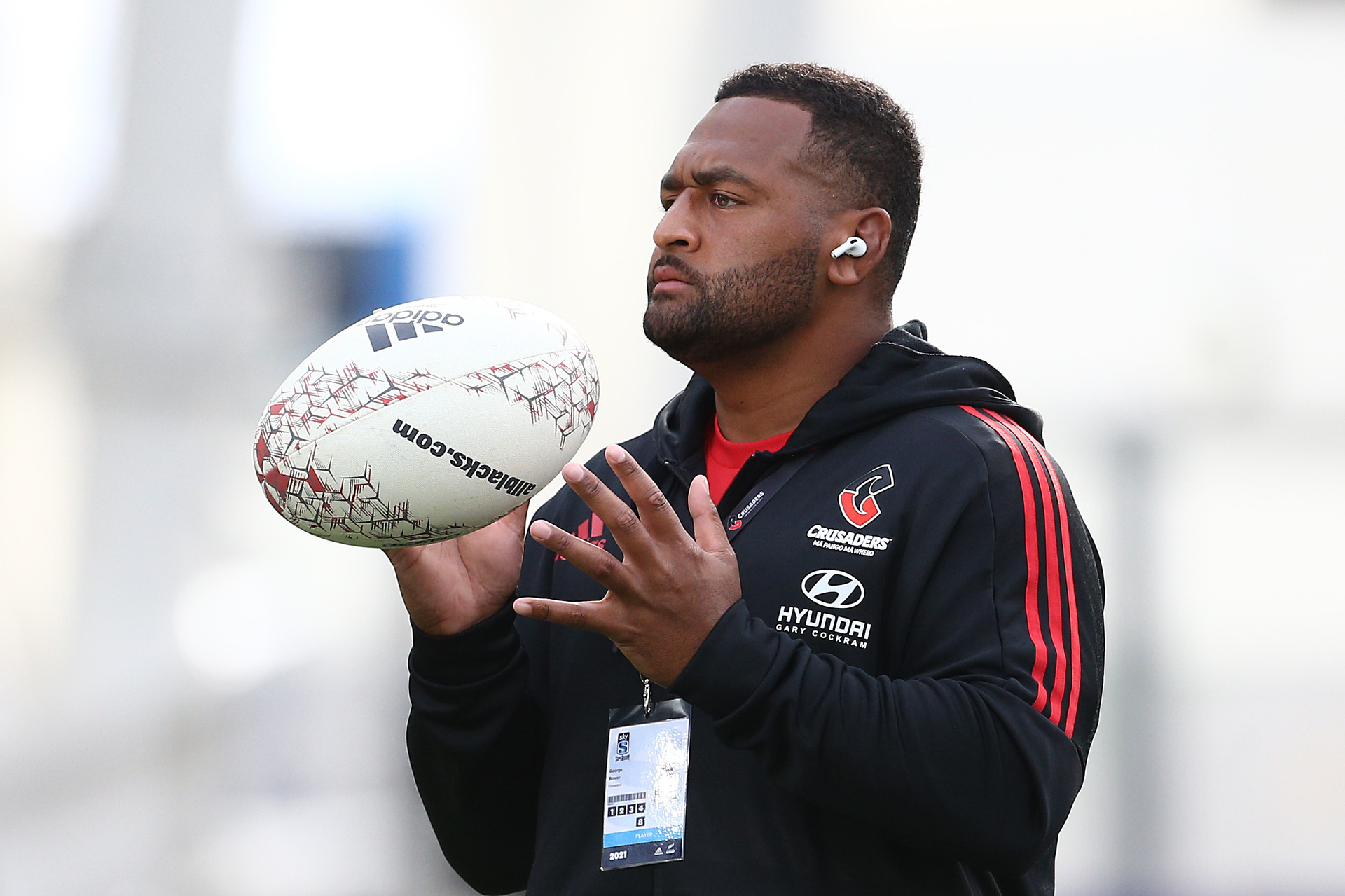 George Bower: Crusaders prop ahead of the Super Rugby final