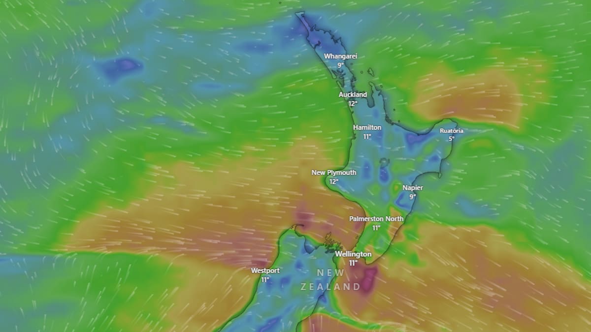 Weather: Antarctic cold snap brings freezing conditions for much of New ...