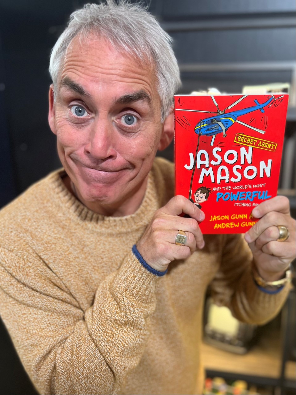 Children's entertainer Jason Gunn releases first junior fiction book