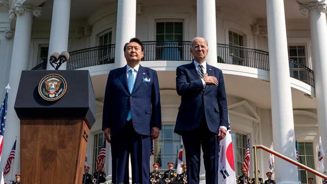 President Joe Biden Yoon Warn North Korea On Nukes Unveil Deterrence Plan