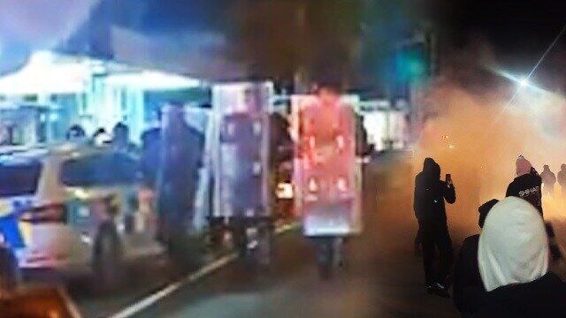 Levin boy racer car meet: Mayhem on streets, riot police respond